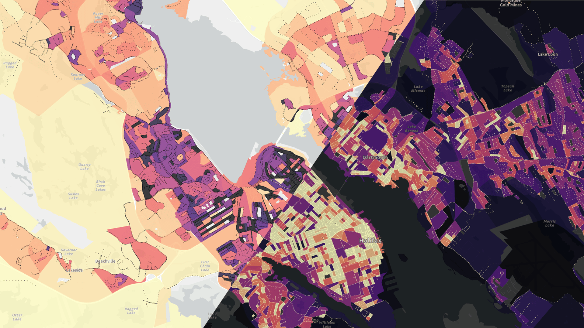 Light and dark color schemes