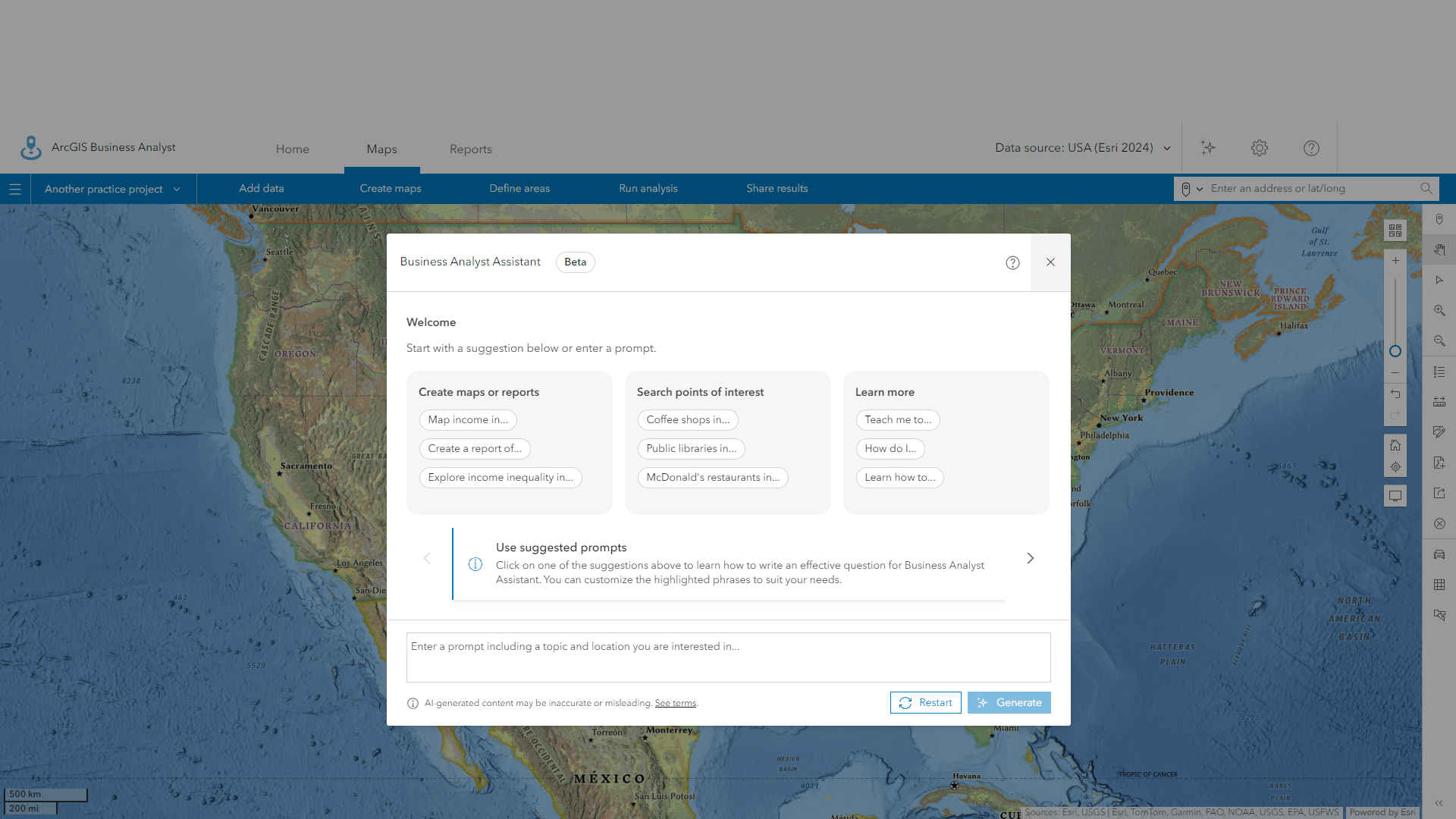 Introducing Business Analyst Assistant (Beta) in ArcGIS Business ...