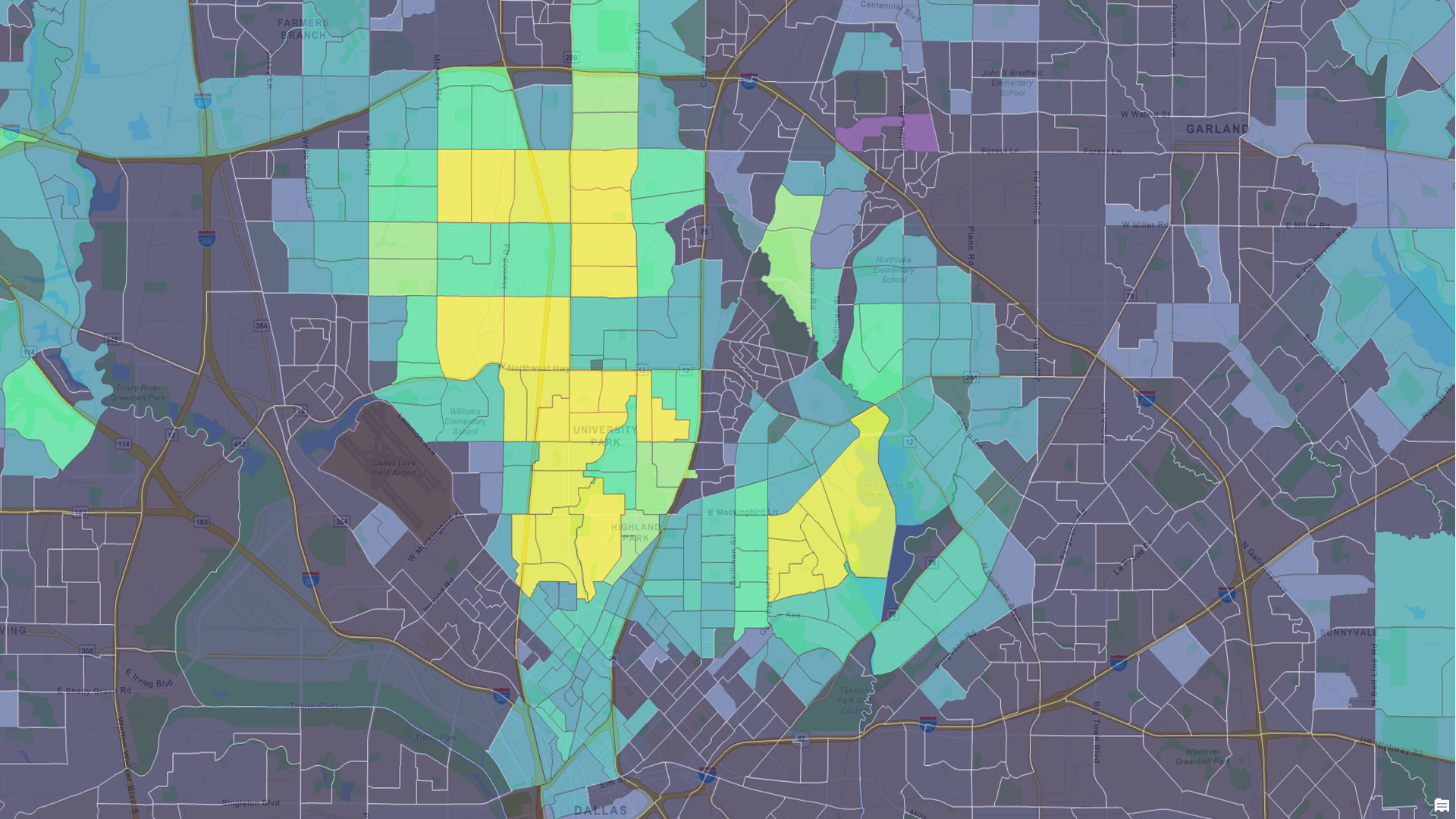 An introduction to the new color-coded layers in ArcGIS Business ...