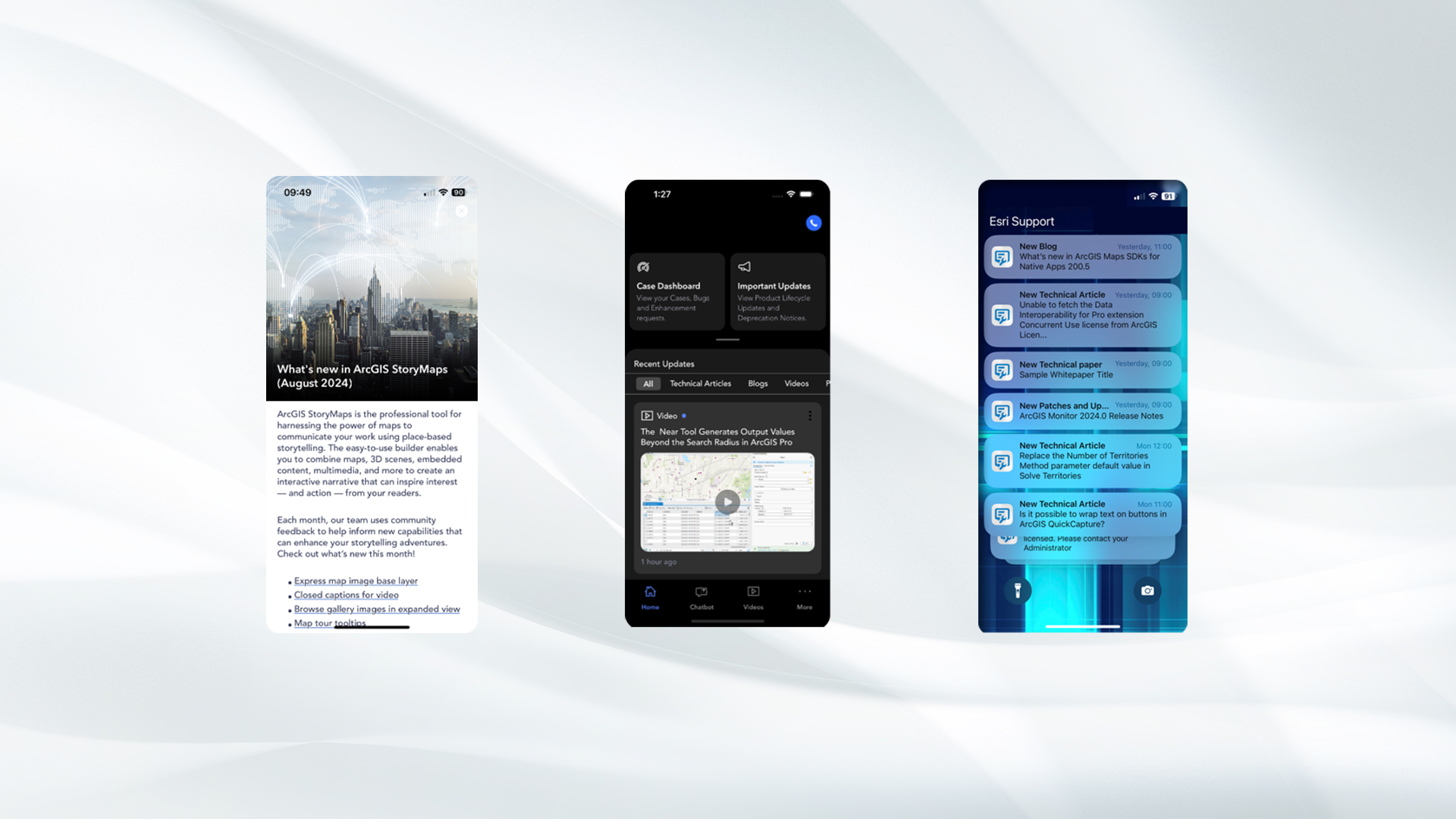 What’s New in the Esri Support App (October 2024)