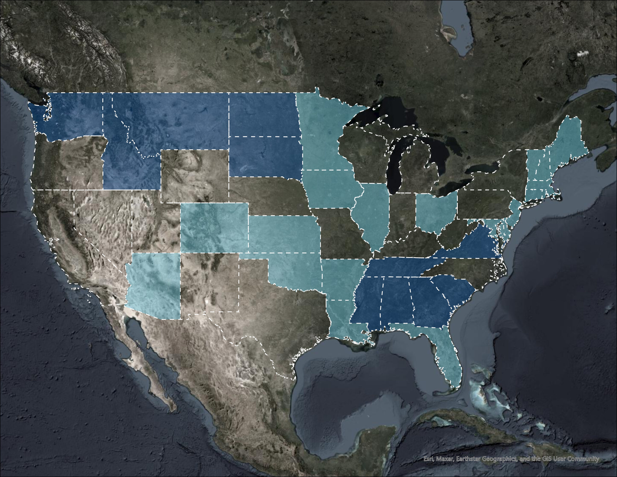 NAIP 2023 Imagery is Now Available in Living Atlas