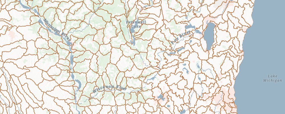 Watershed Boundary Dataset HUC 10s