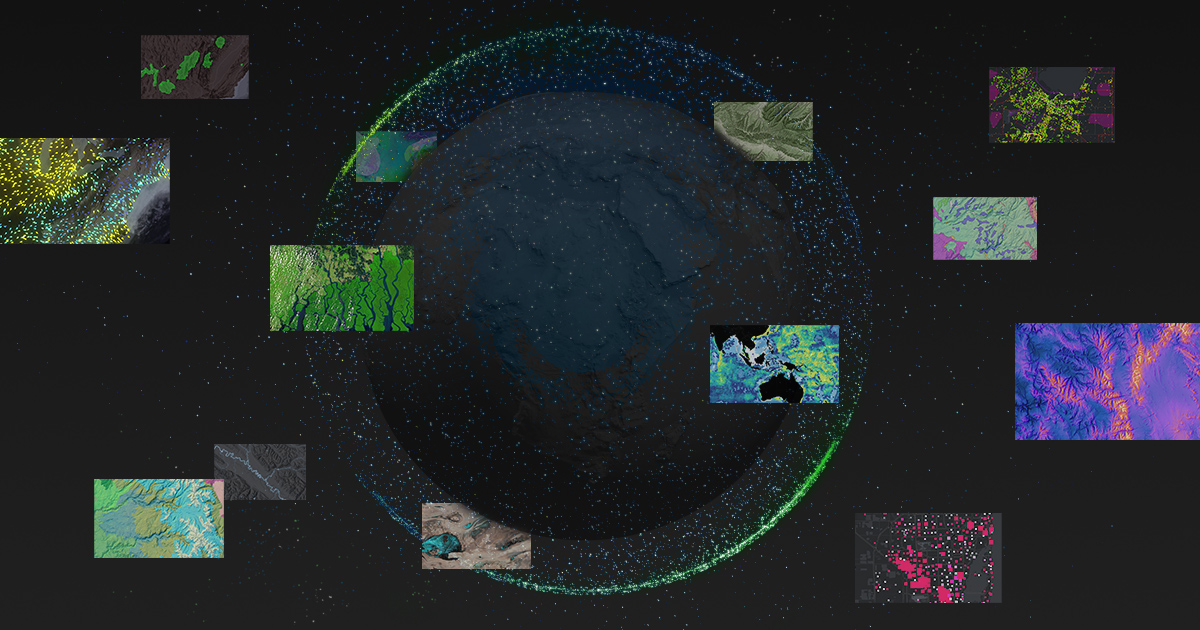 Contenu SIG de la communauté géospatiale | ArcGIS Living Atlas of the World
