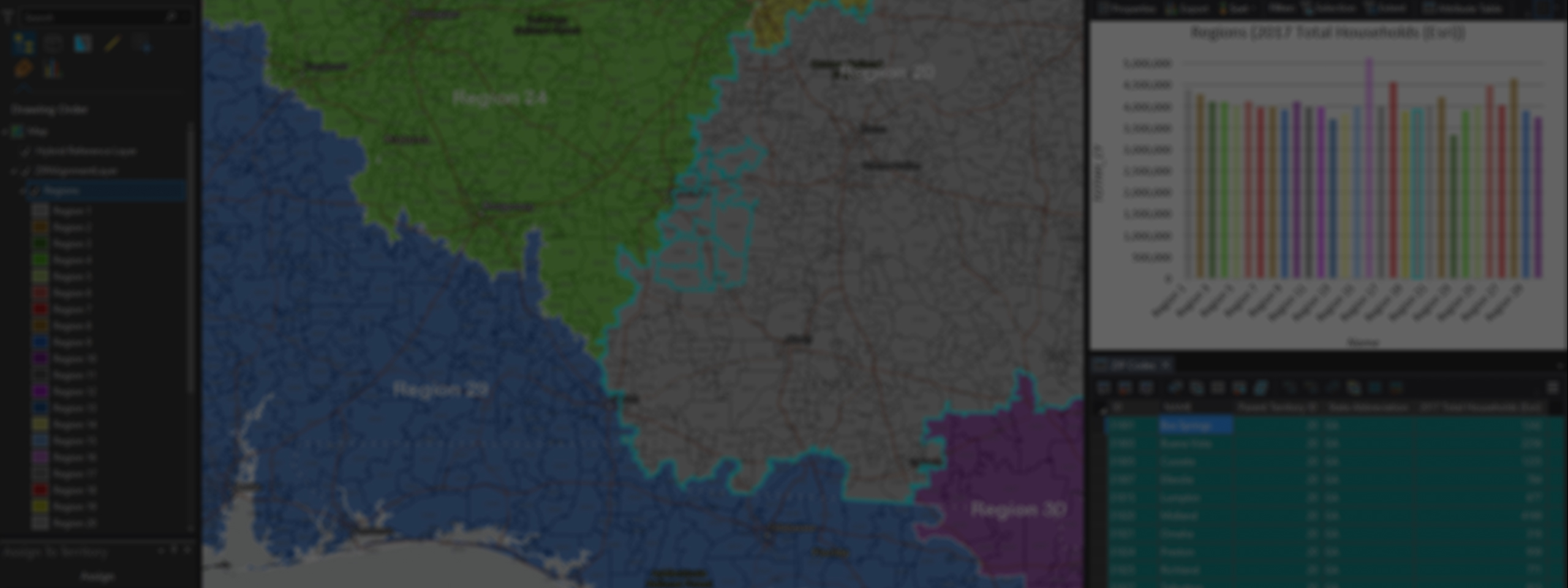 Sales Territory Optimization with Location Intelligence