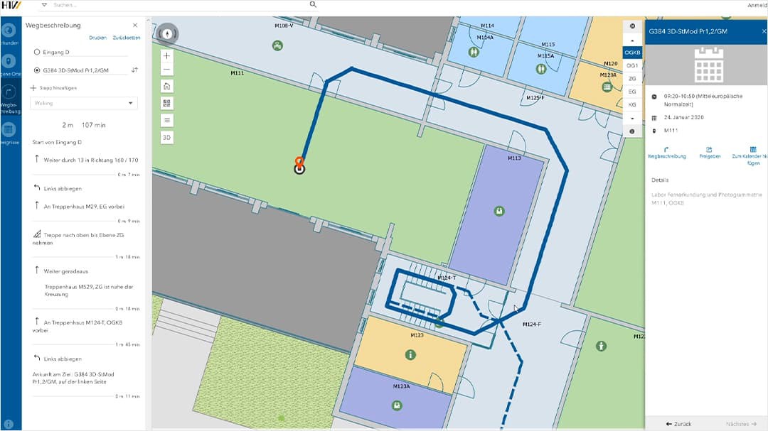 German Universities Explore Indoor Mapping Systems