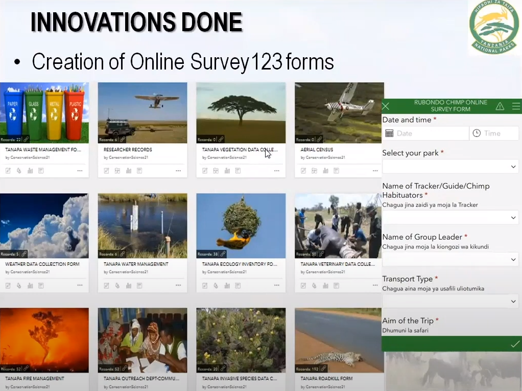 2021 Esri Conservation Summit Blog Series: Tanzania National Parks (TANAPA)