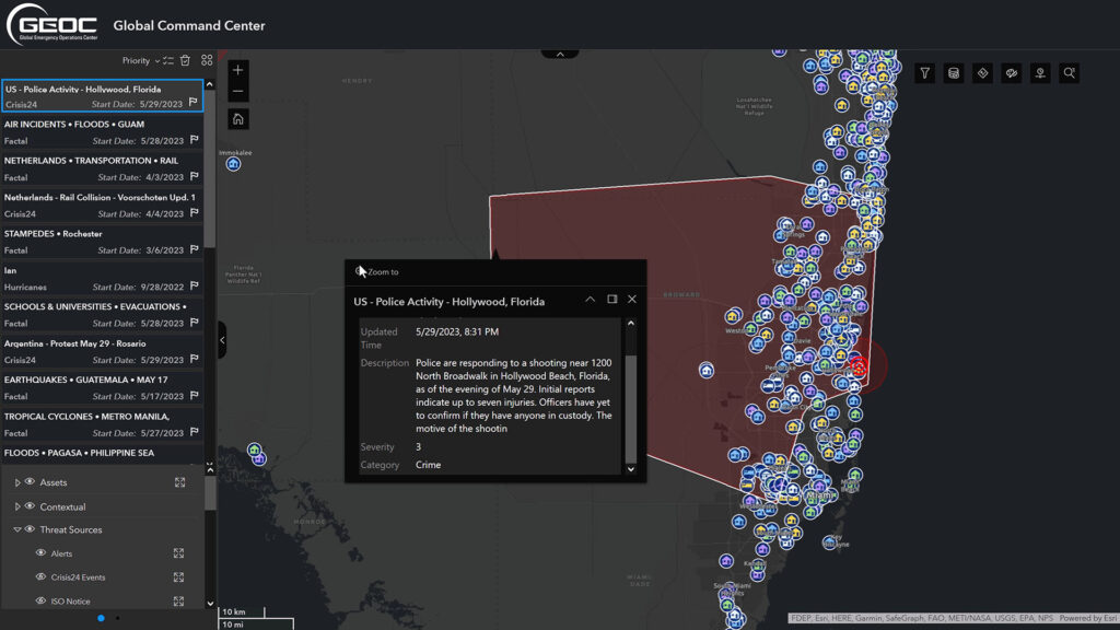 Building Resilience with GIS and a New Era of Proactive Threat Management