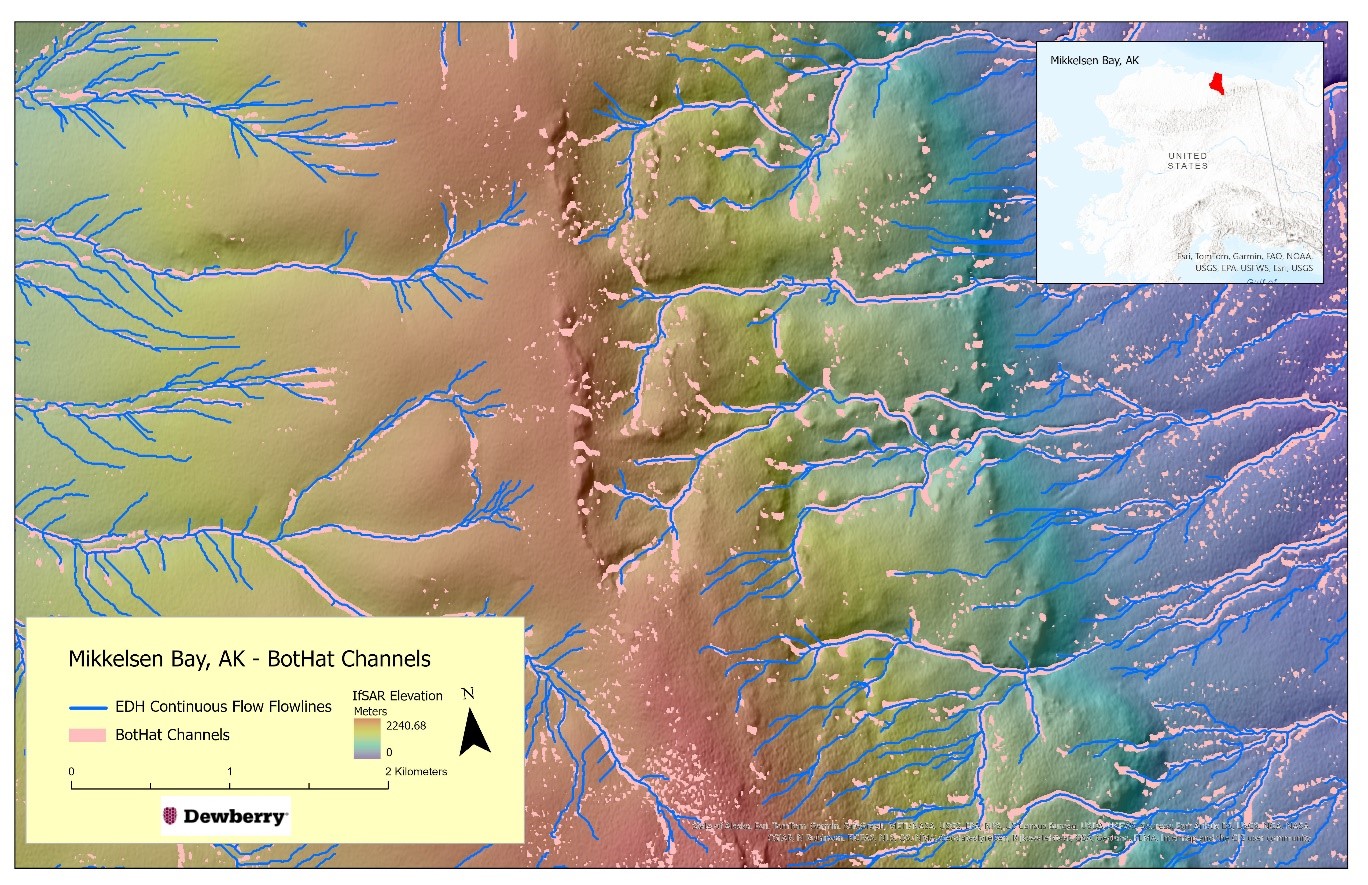 Using Arc Hydro Tools for Elevation-Derived Hydrography in Alaska