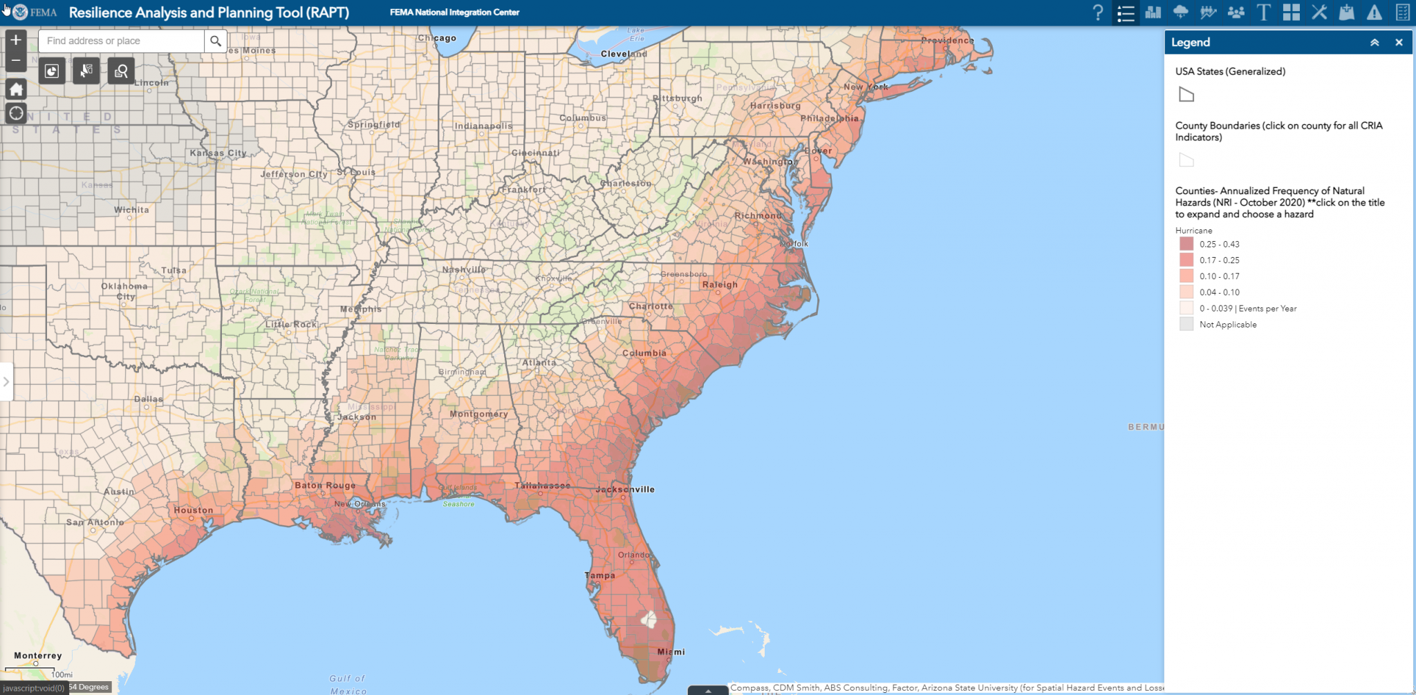 FEMA's Resilience Analysis and Planning Tool Supports All Phases of ...