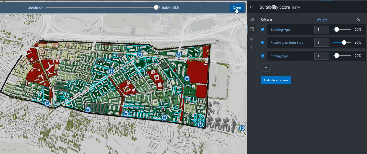 Suitability Analysis Made Easy for Planners