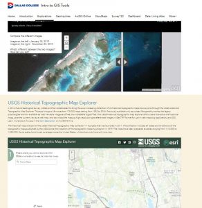 ArcGIS Hub Supports % GIS Education for University Students and Faculty