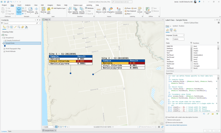 Use ArcGIS Arcade to Step Out of the Static Environmental Callout Box ...