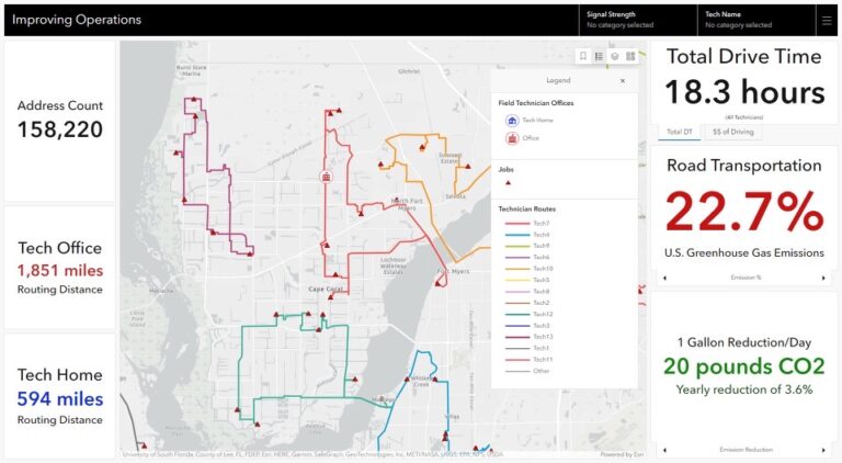Harnessing the Power of GIS for Sustainability and Climate Action