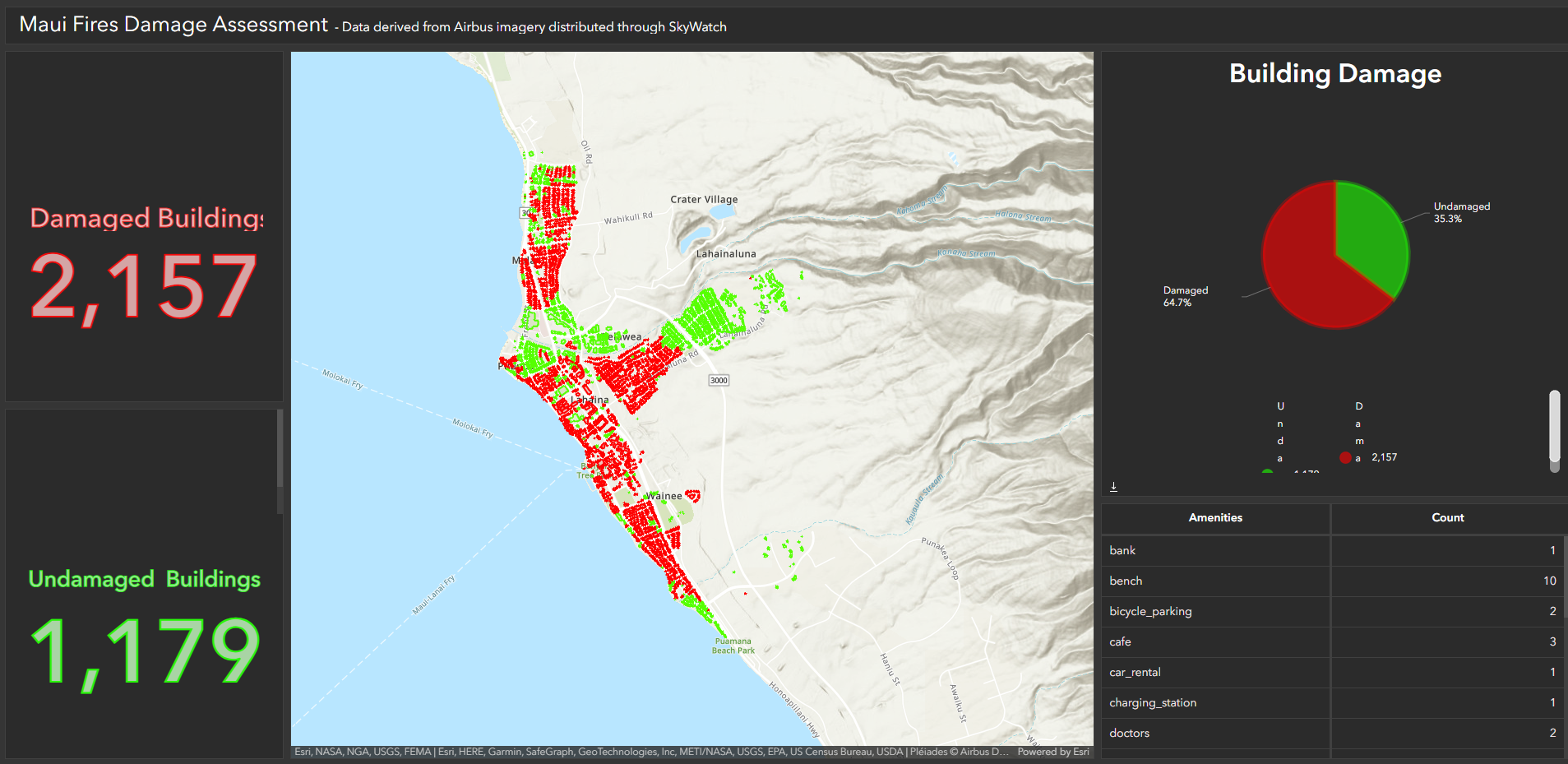 GIS and Artificial Intelligence for Precise Damage Assessments