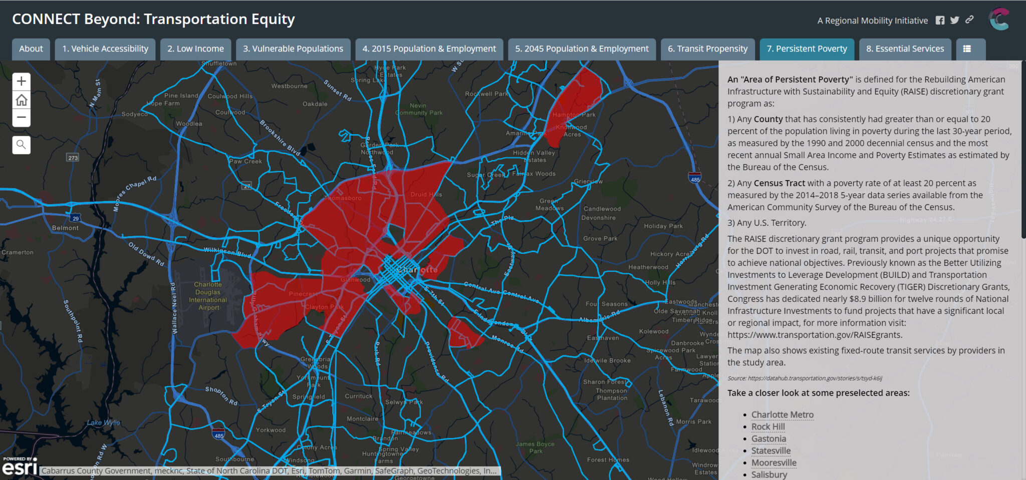 Enhancing Equity Across Transportation Systems with GIS