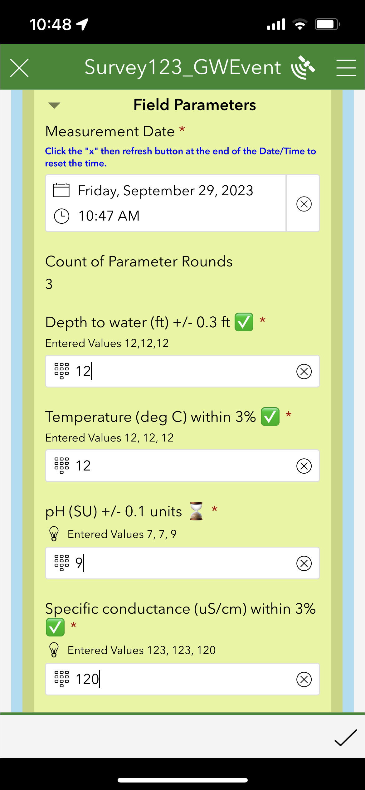 Digital Forms for Water Quality Assessment and Informed Decision-Making