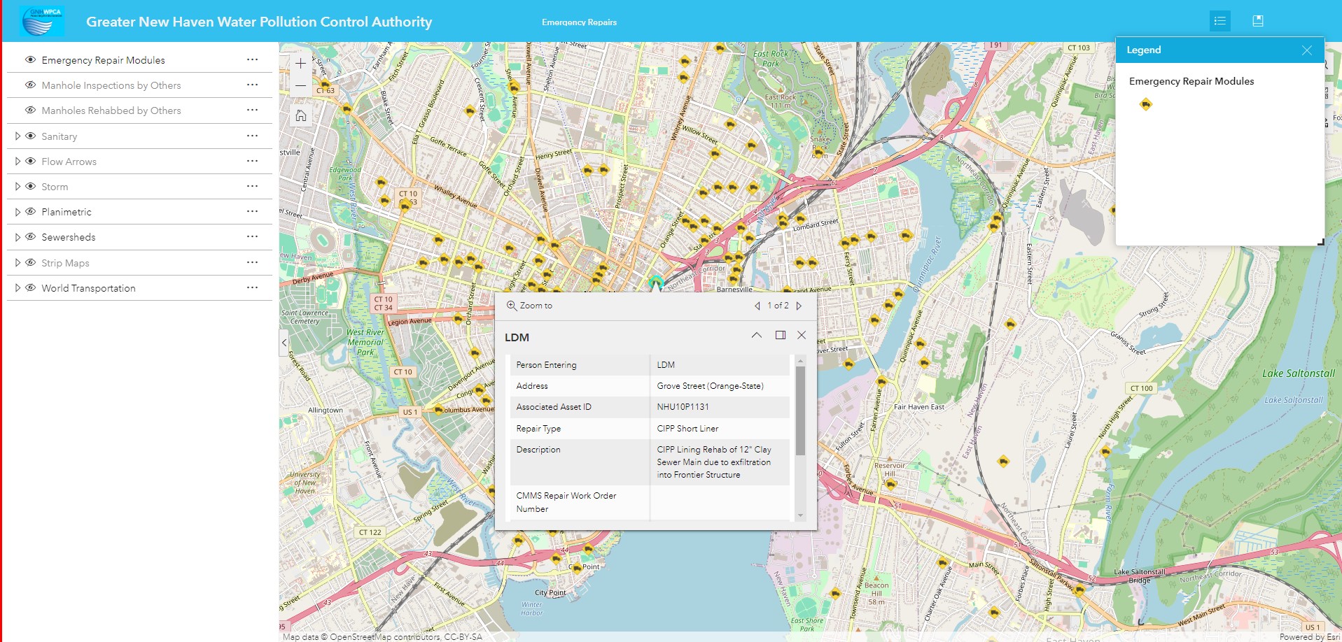 Innovation Leads to a State-of-the-Art GIS for a Regional Sewer Utility