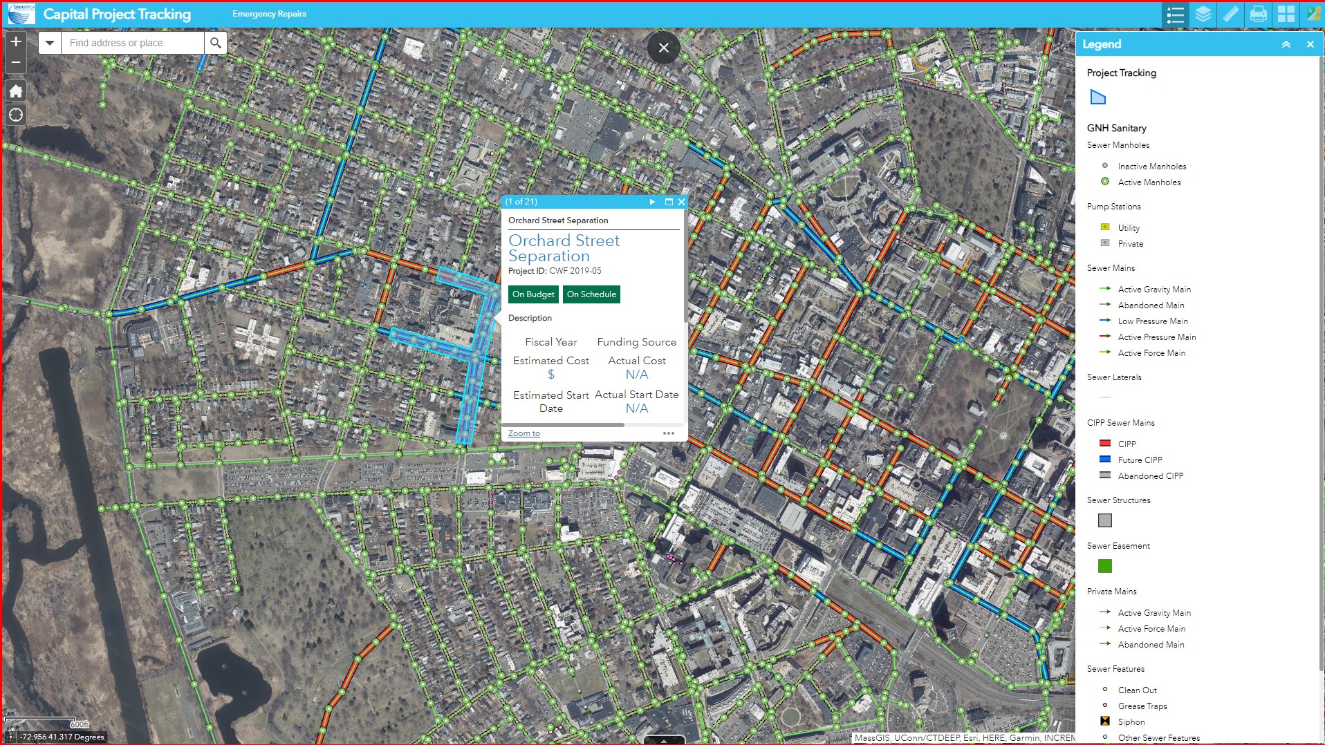 Innovation Leads to a State-of-the-Art GIS for a Regional Sewer Utility