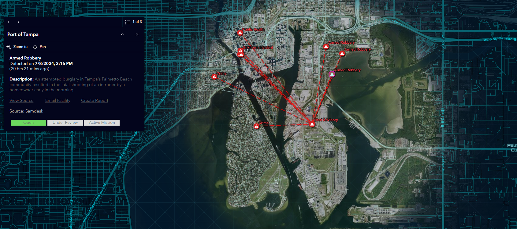 Securing the Maritime Transportation System: A GIS Concept of Operations