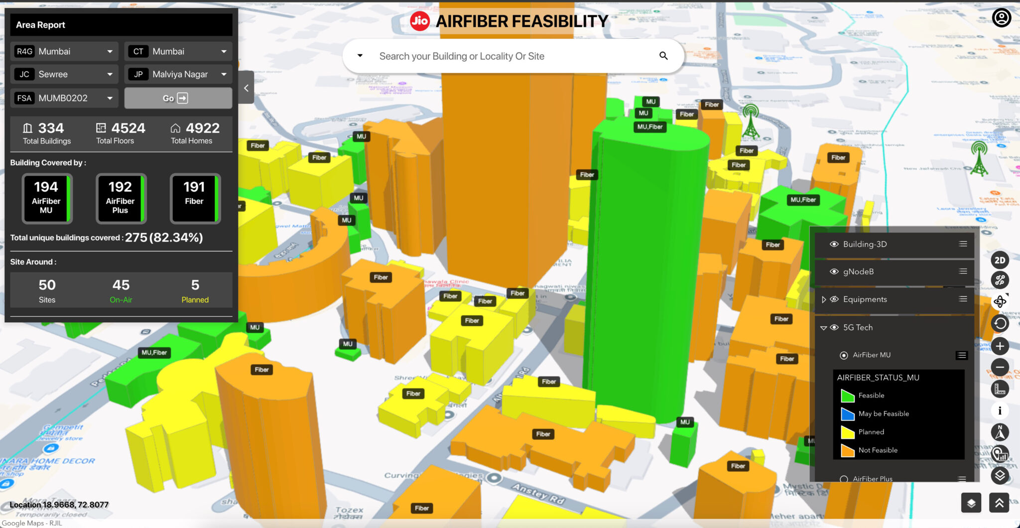 Jio AirFiber Deployment Using GIS: How Jio Transformed Broadband Access