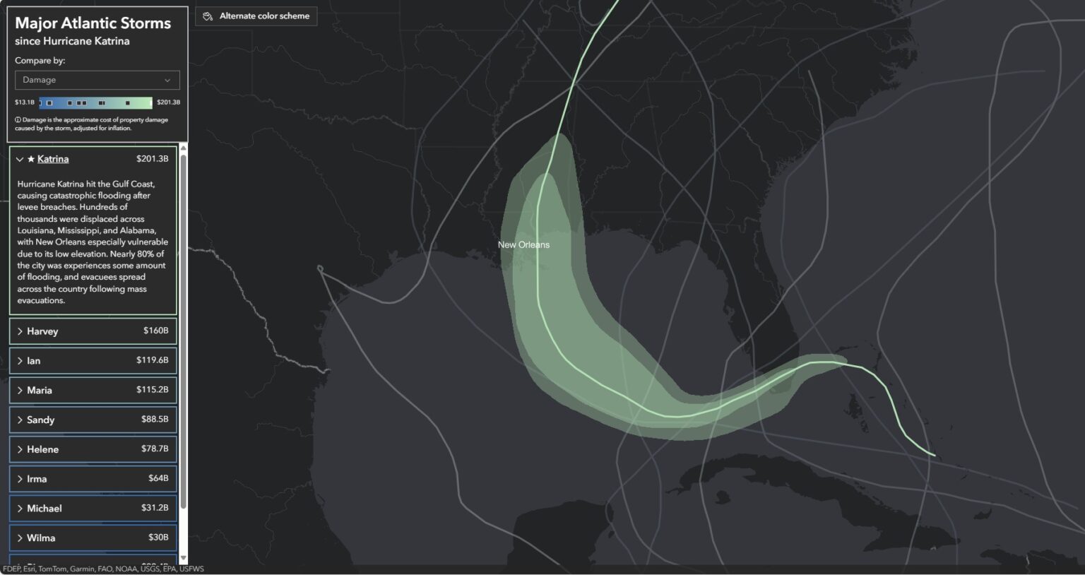 Twenty Years After Katrina, GIS Continues to Support Hurricane ...