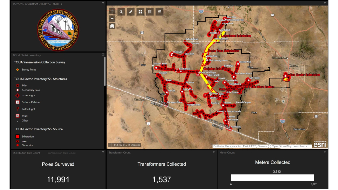 Tohono O'odham Utility Authority Transforms Utility Services with GIS