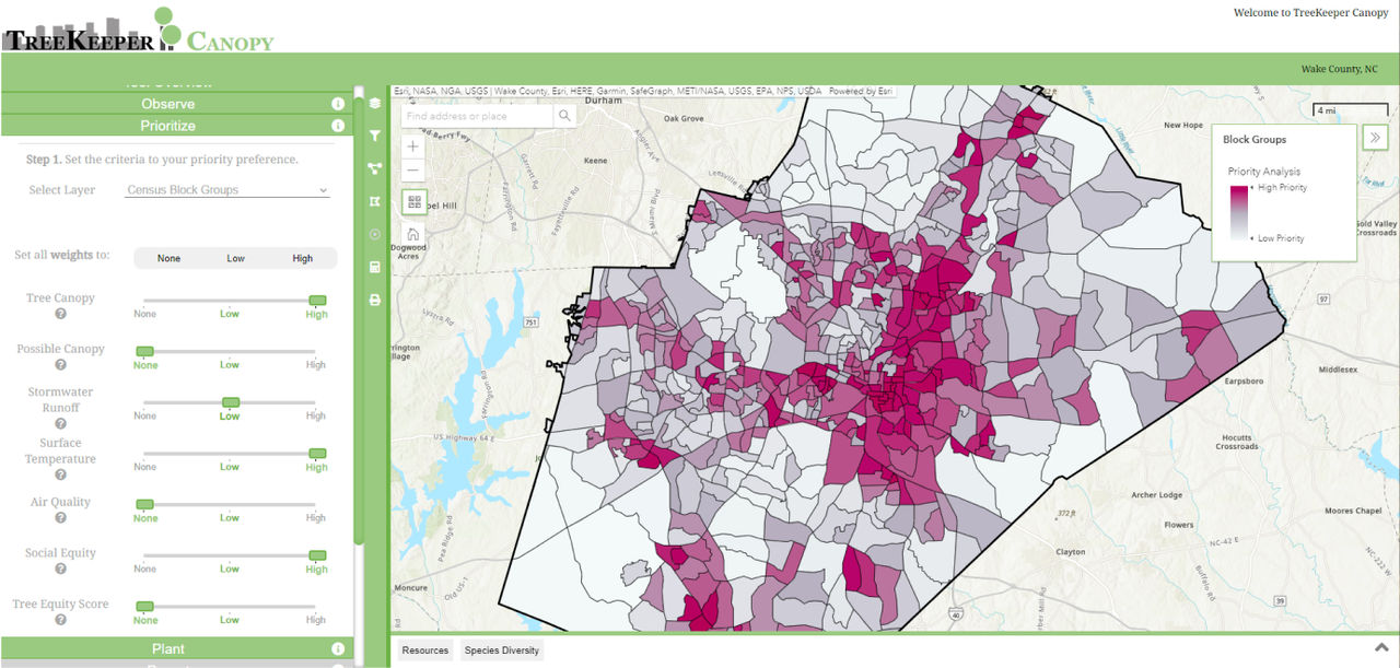 Ensuring Sustainable Development with Tree Canopy Assessment in Wake ...