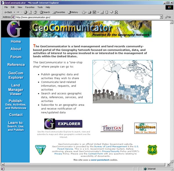 Esri News -- ArcNews Spring 2002 Issue -- The GeoCommunicator--A New ...