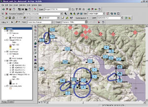 Esri News -- ArcNews Summer 2003 Issue -- ArcGIS Military Analyst Available