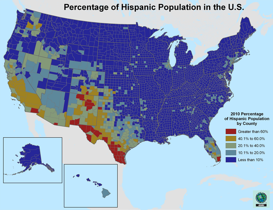 Why were Texas, California and the southwest US never heavily settled ...